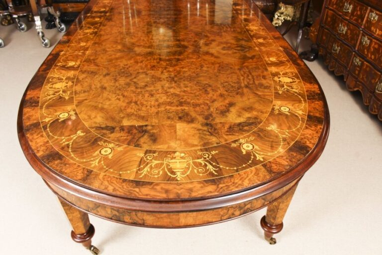 A Quick Dive Into the Stunning World of Marquetry Dining Tables ...
