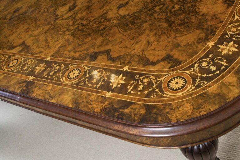 A Quick Dive Into the Stunning World of Marquetry Dining Tables ...
