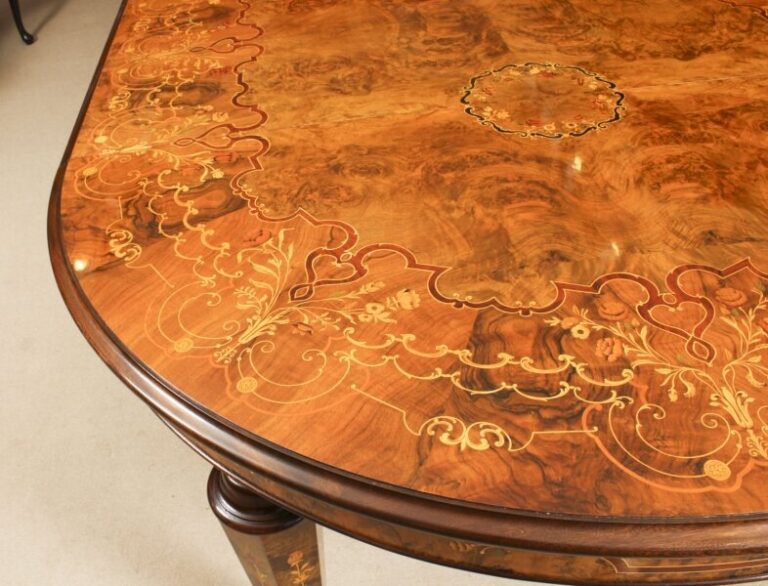 The Uniqueness of Bespoke Marquetry Dining Tables - Regent Antiques