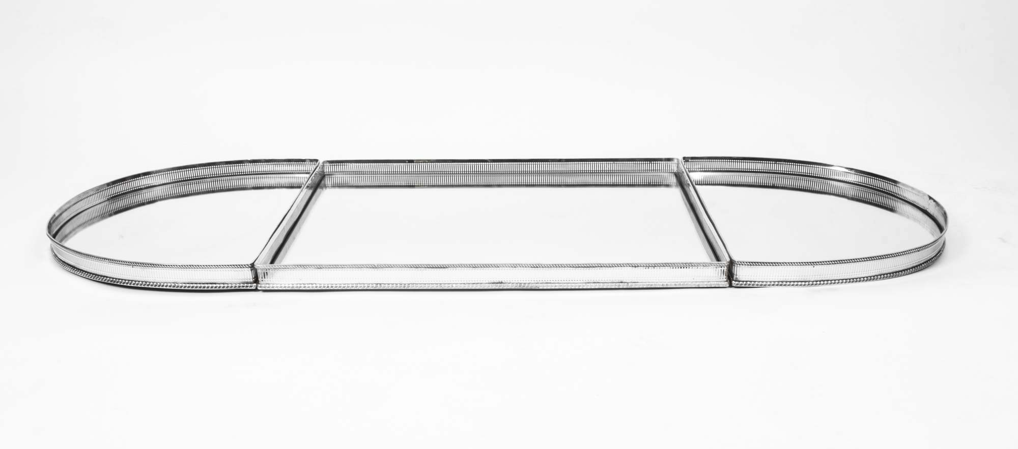silver plated plateau | Ref. no. 01359 | Regent Antiques