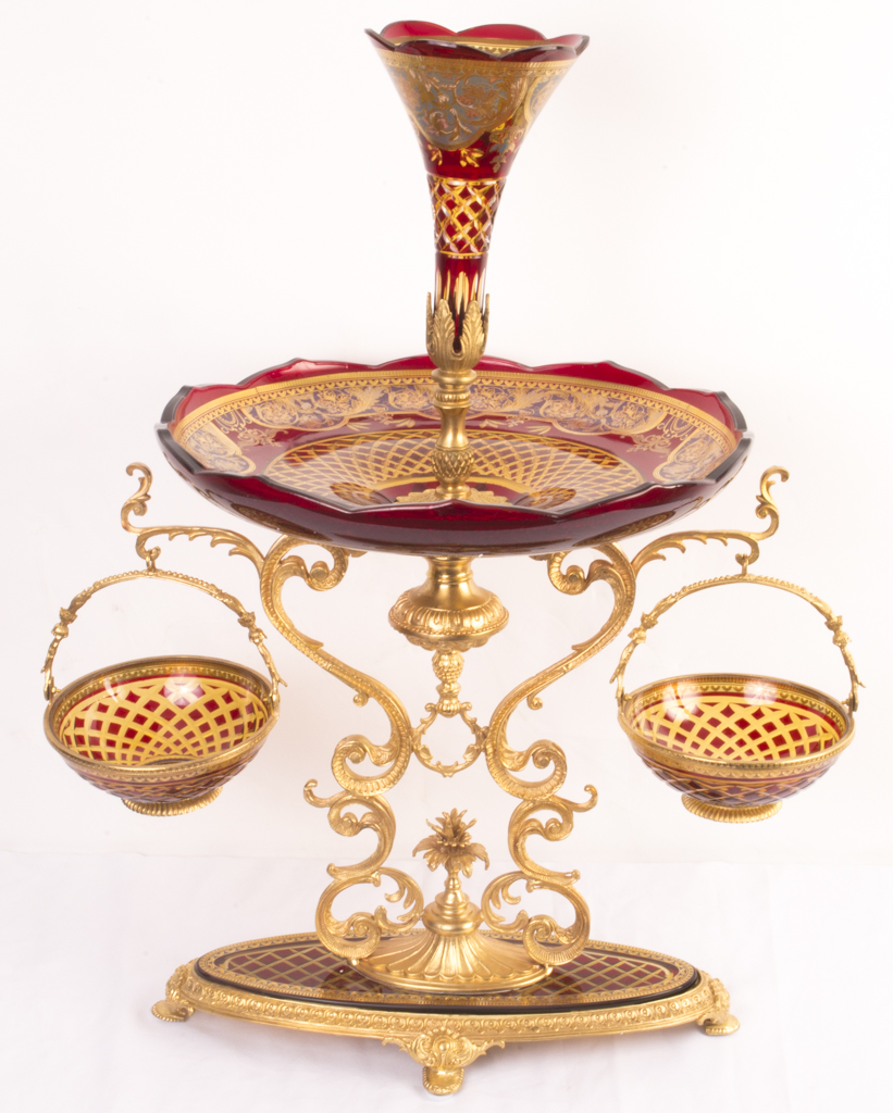 French Red Cut Glass | Ref. no. 06105 | Regent Antiques